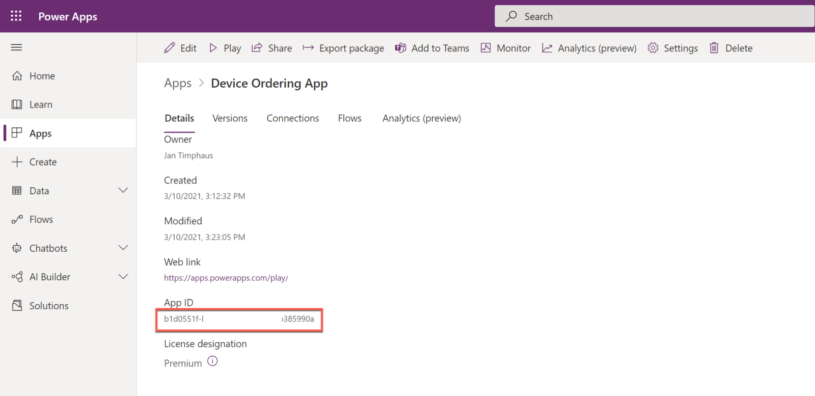 Embed Canvas App as full Page App in Dynamics 365 FO – Dynamiacs Blog